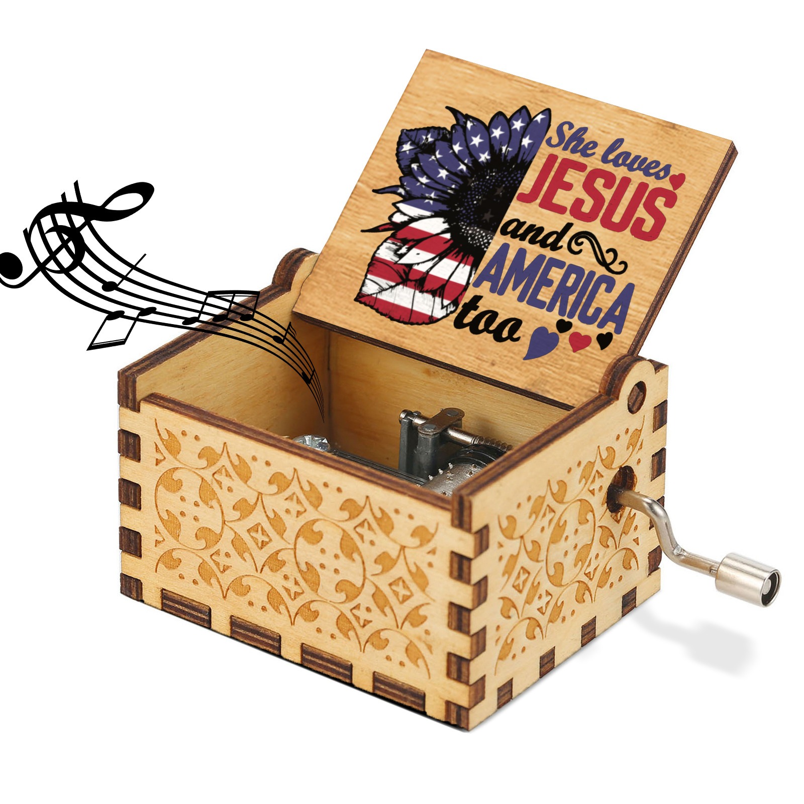 八点多定制-来图定制木质八音盒